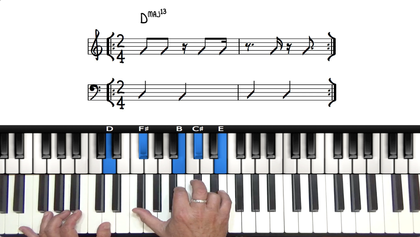 Samba Piano Comping Tutorial | Samba Chords & Bassline Example